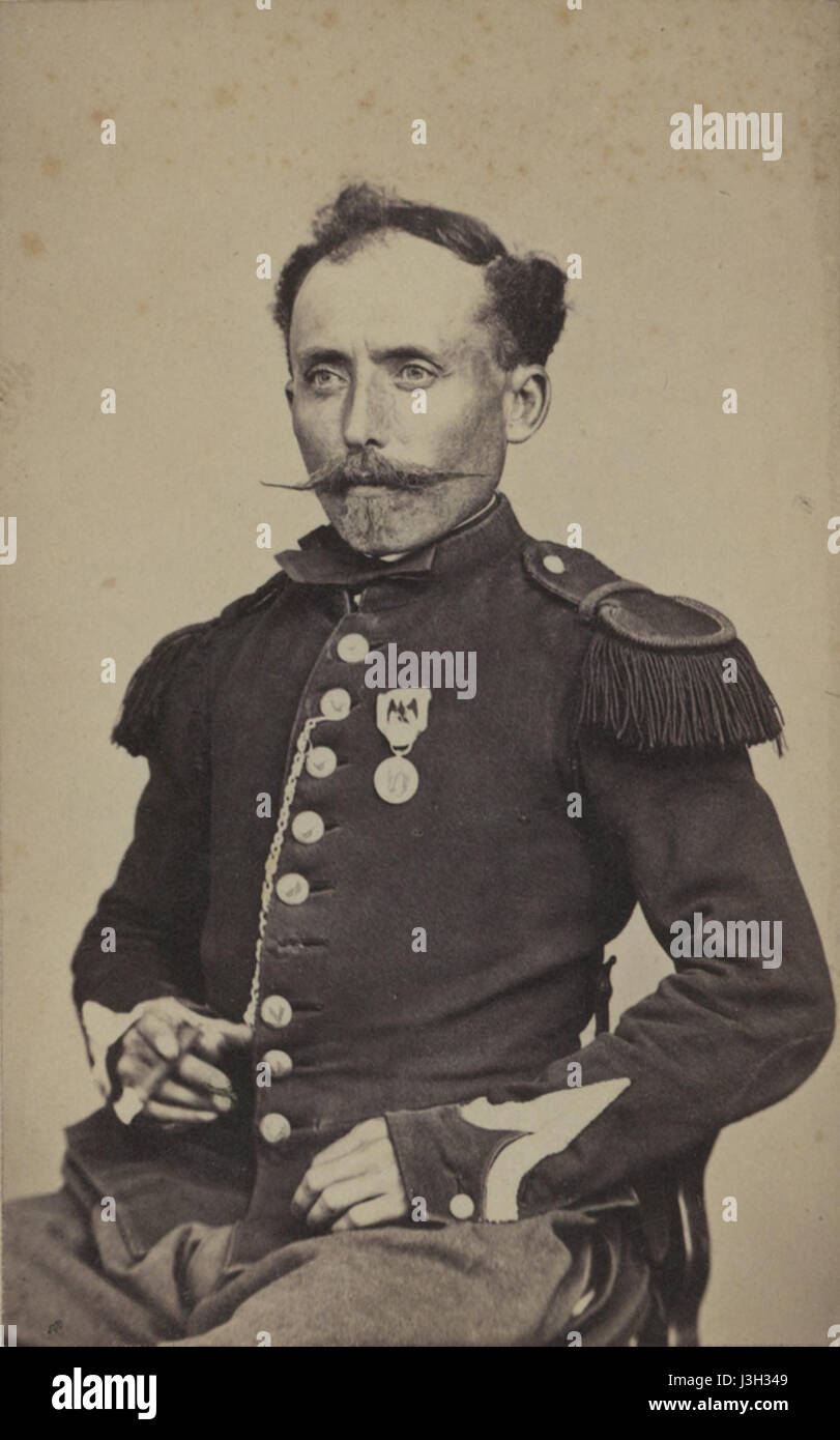 French soldier in mexico circa 1867 Stock Photo - Alamy