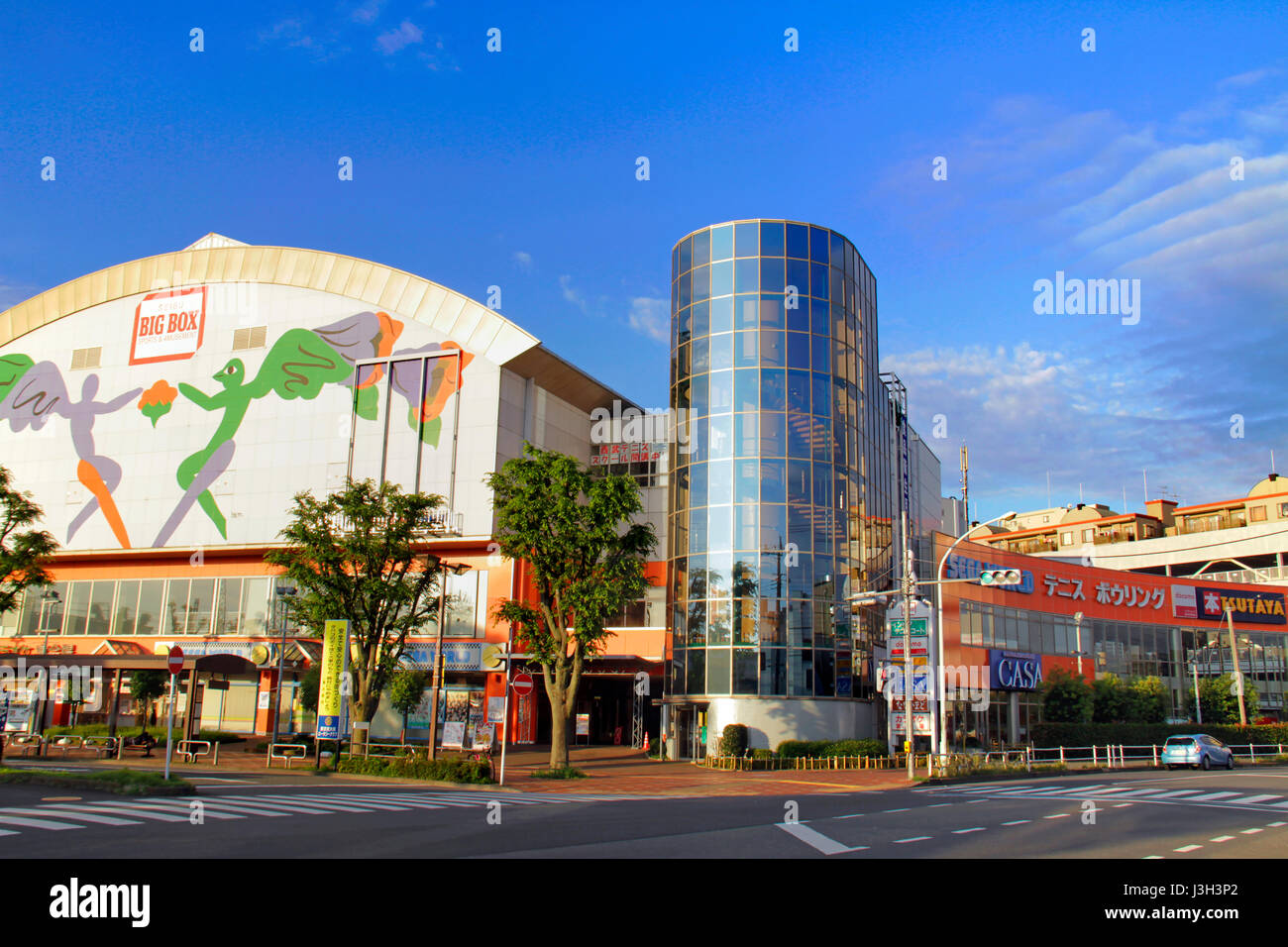 The Big Box Amusement Complex Higashiyamato city Tokyo Japan Stock ...