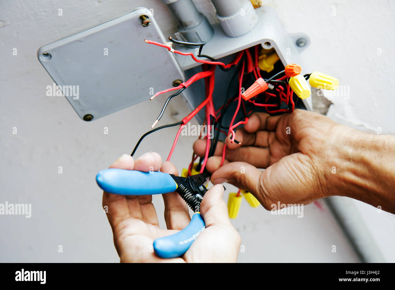 Electrician alarm hi-res stock photography and images - Alamy