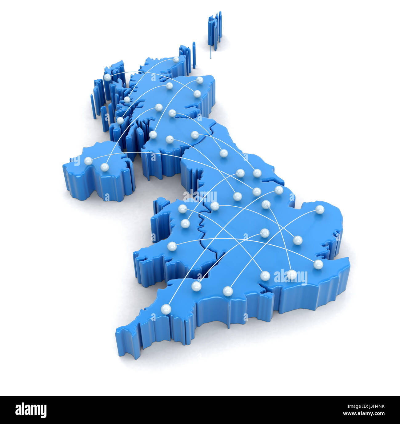 Uk Map Outline Black High Resolution Stock Photography and Images - Alamy