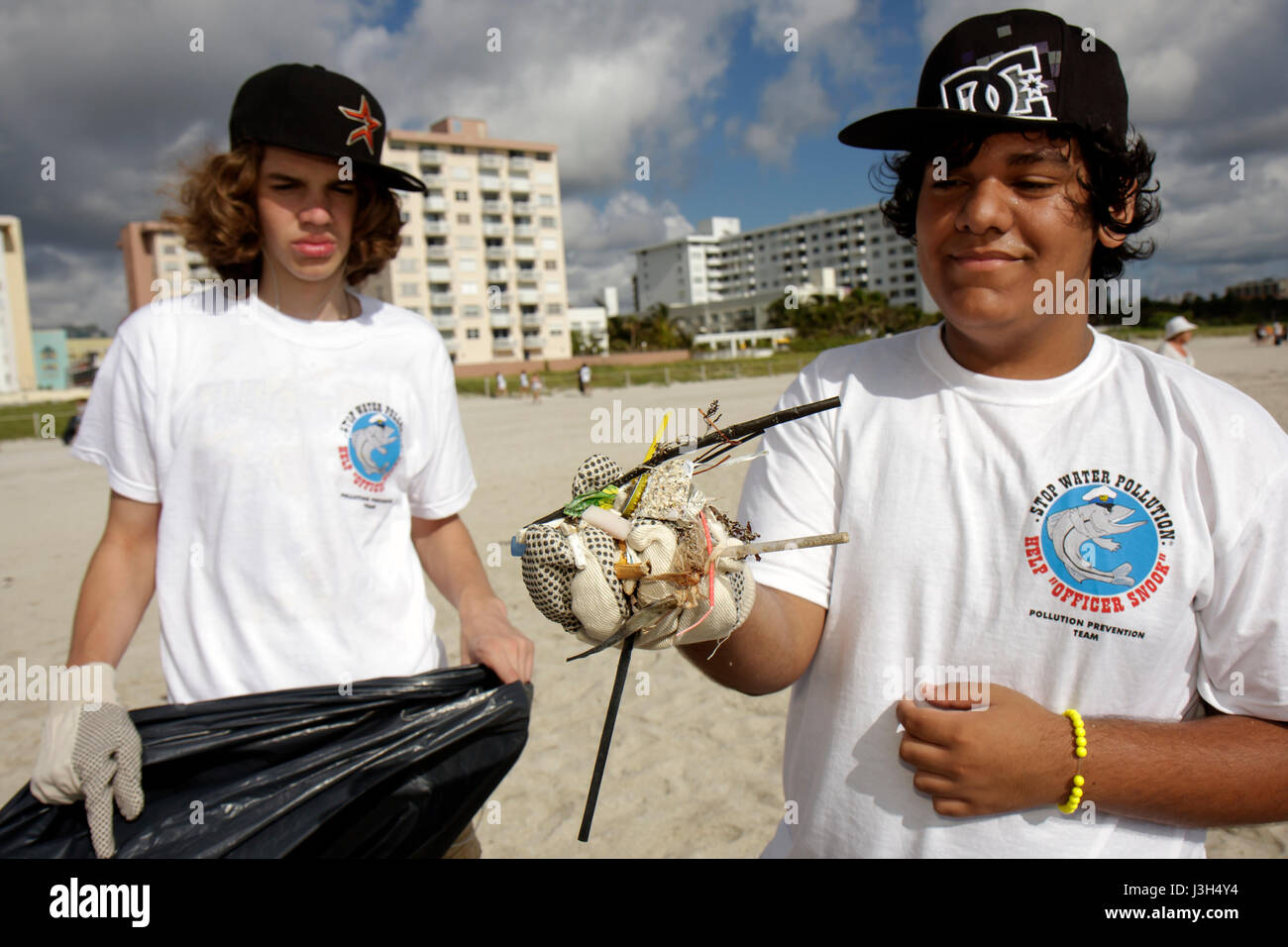 Miami Beach Florida,Lummus Park,International Coastal Cleanup,volunteer ...