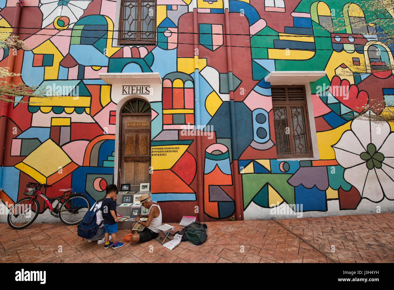 Colourful Street Art Malacca Malaysia Stock Photo Alamy colourful-street-art-malacca-malaysia-stock-photo-alamy