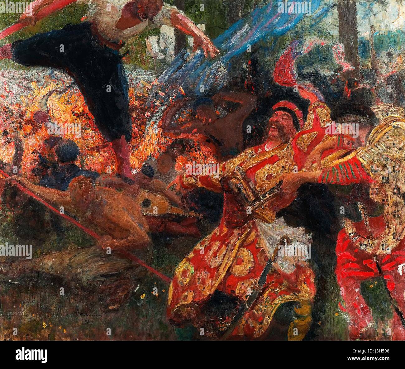 Ilya Yafimovich Repin painting Stock Photo - Alamy