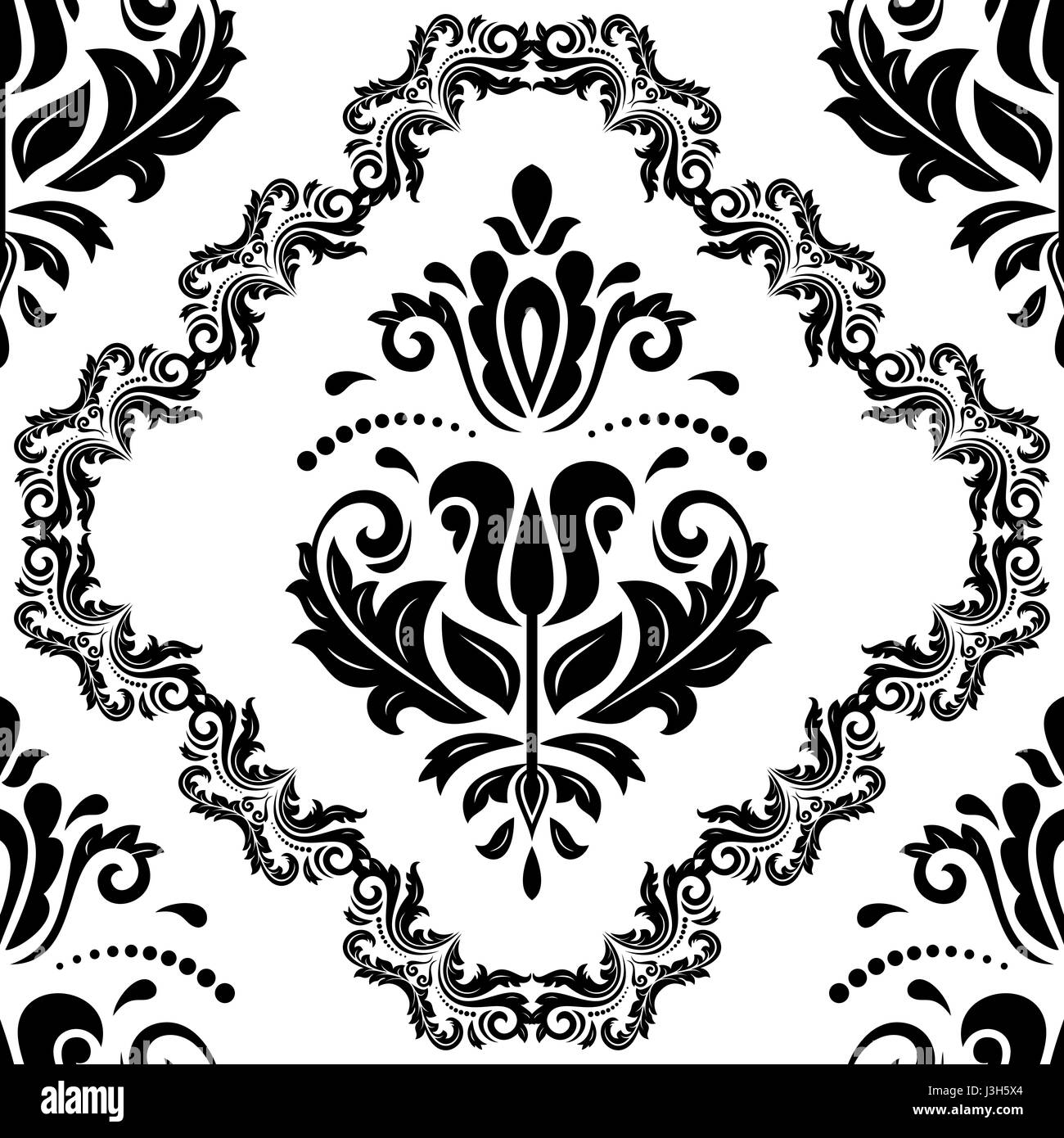 Seamless Classic Pattern Stock Photo - Alamy