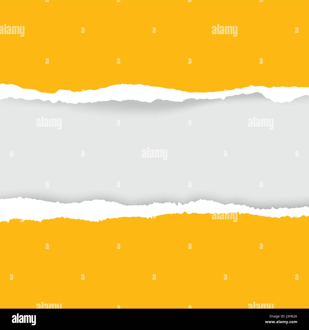 ripped paper and transparent background with space Stock Vector Image ...