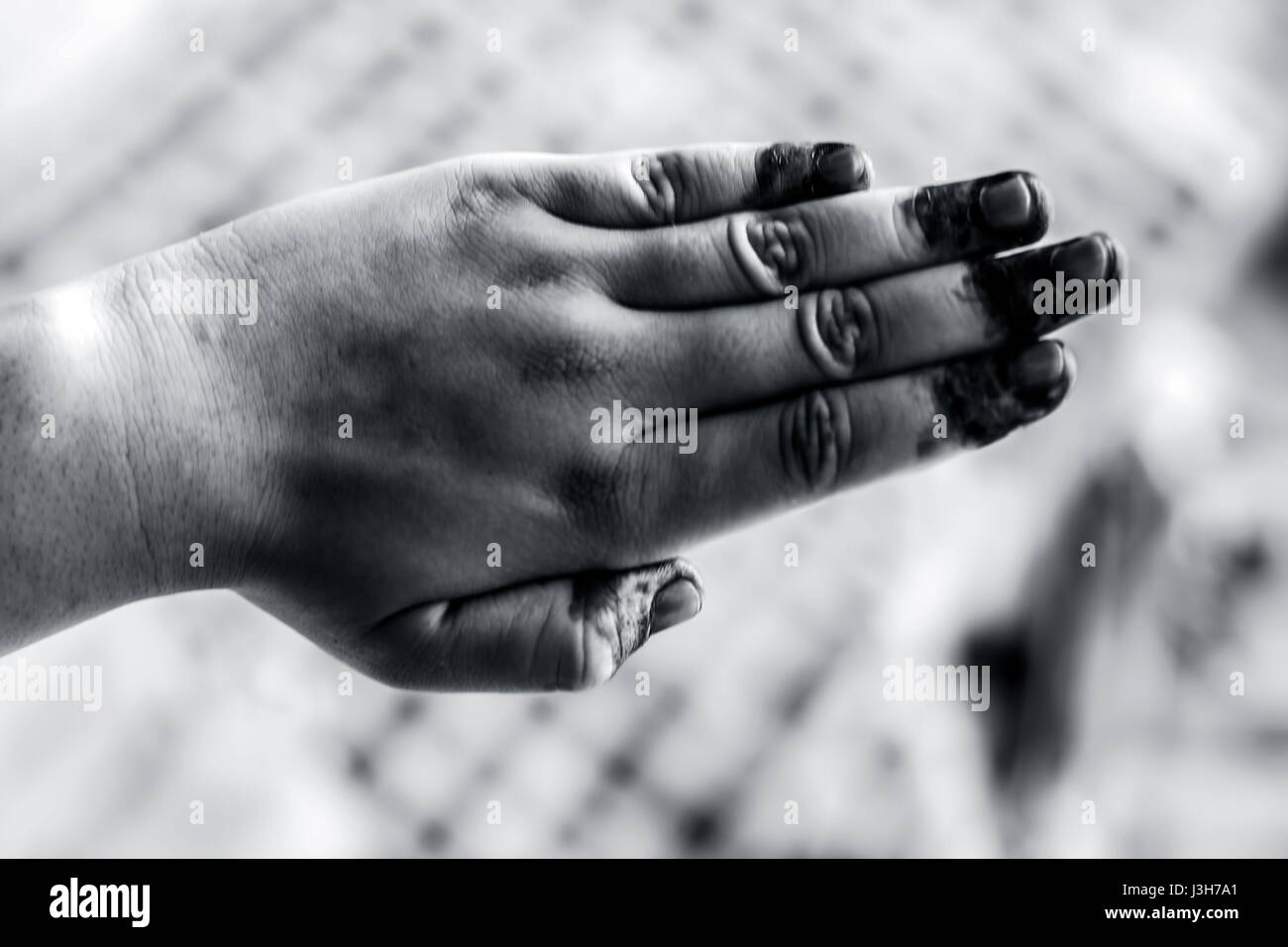 Hanna hand art hi-res stock photography and images - Alamy
