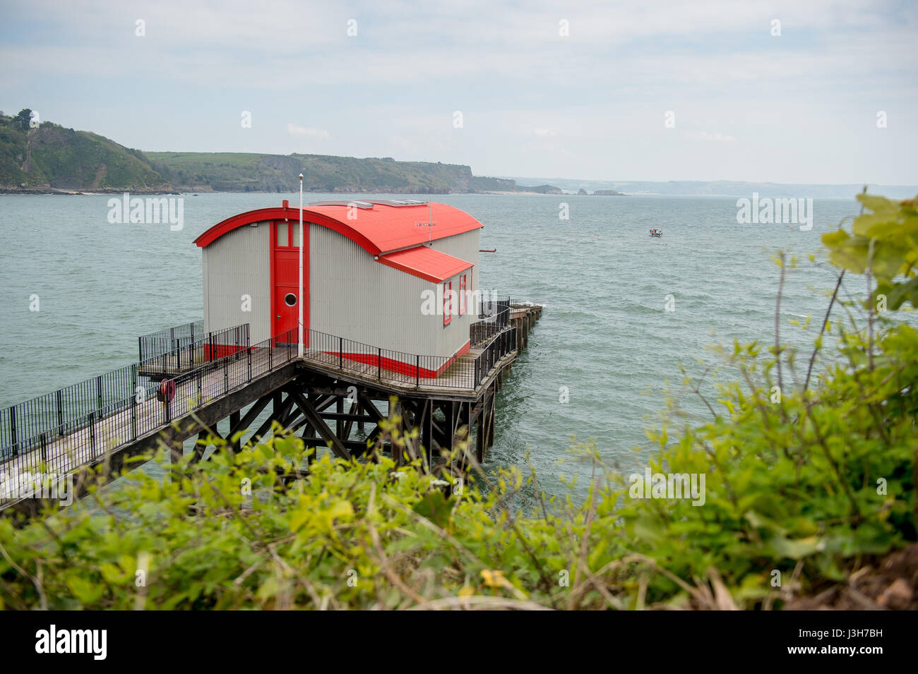 Former lifeboat house tenby hi-res stock photography and images - Alamy