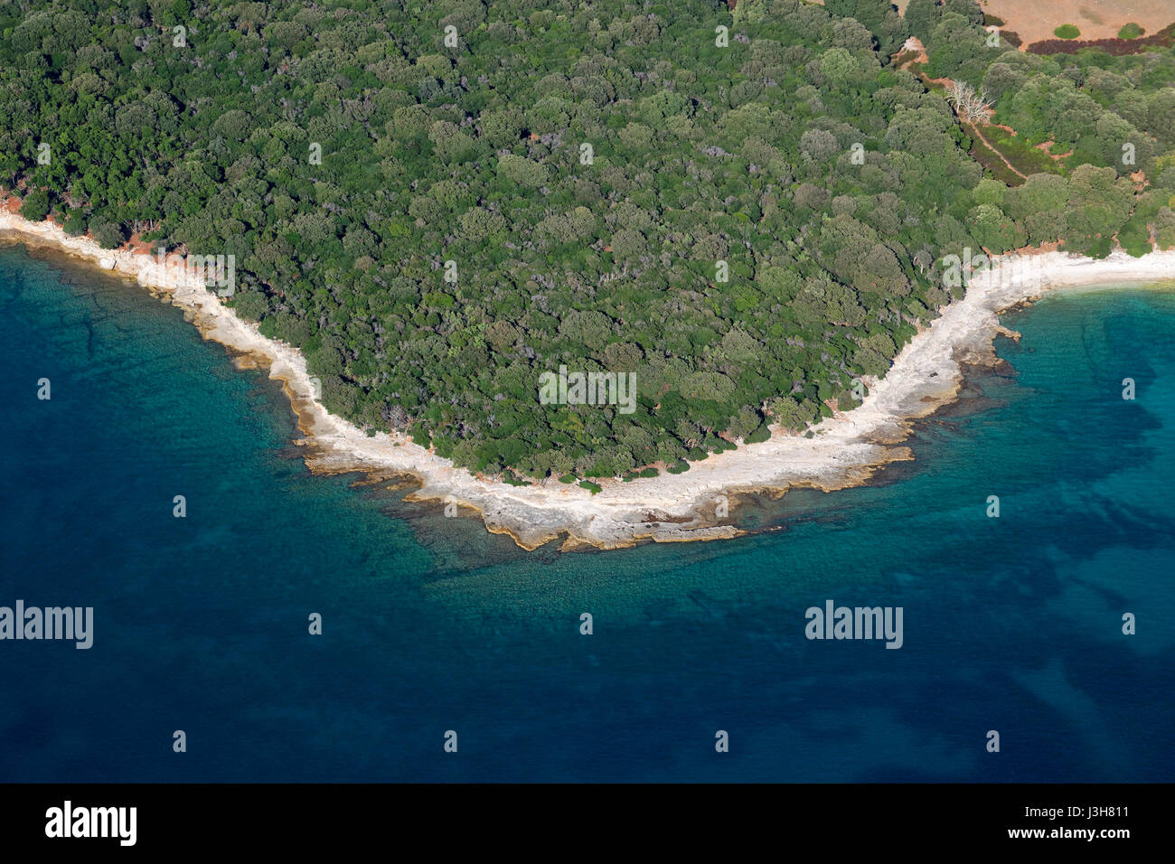 Aerial view of Brijuni National Park, Croatia Stock Photo - Alamy