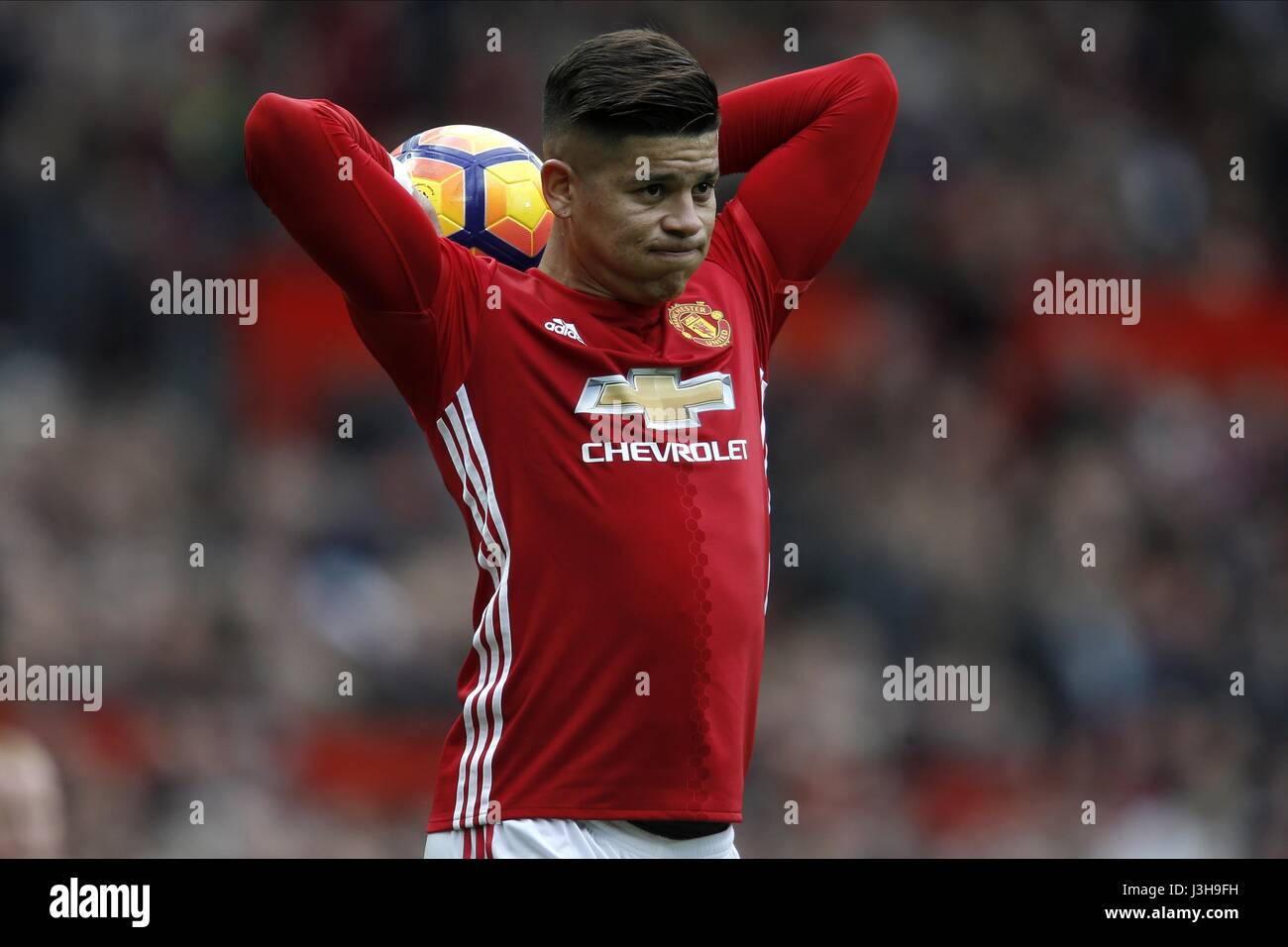 MARCOS ROJO MANCHESTER UNITED FC MANCHESTER UNITED FC OLD TRAFFORD ...