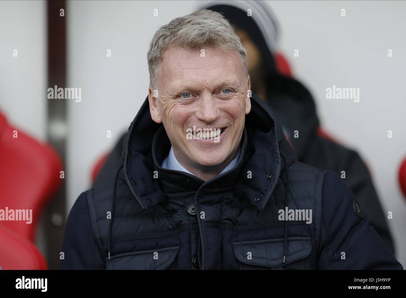 DAVID MOYES SUNDERLAND MANAGER Stock Photo - Alamy