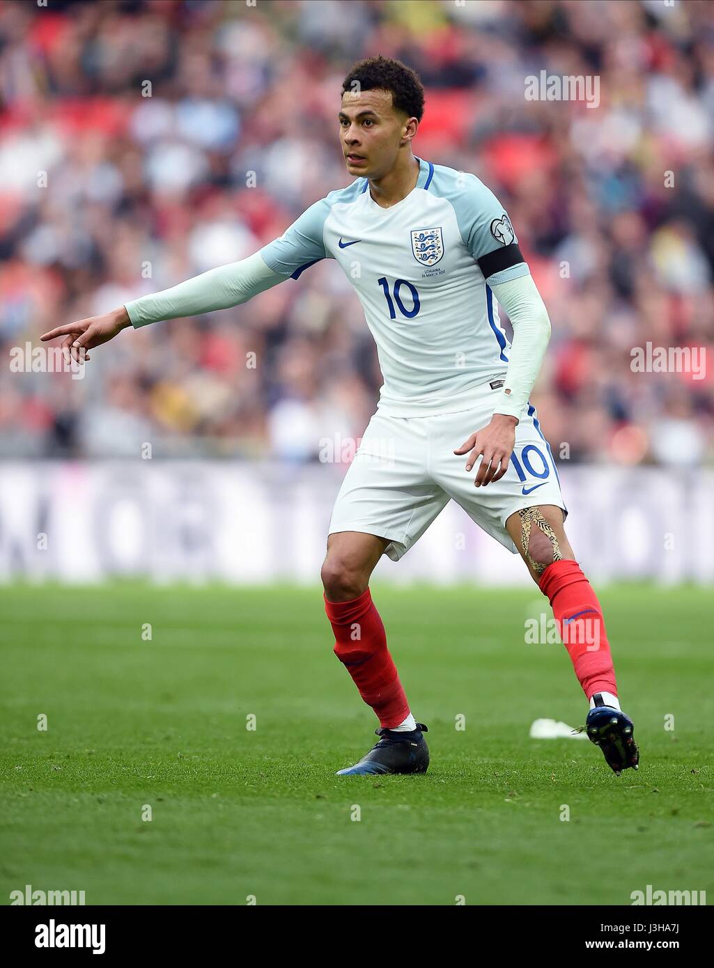 DELI ALLI OF ENGLAND ENGLAND V LITHUANIA WEMBLEY STADIUM LONDON ENGLAND ...