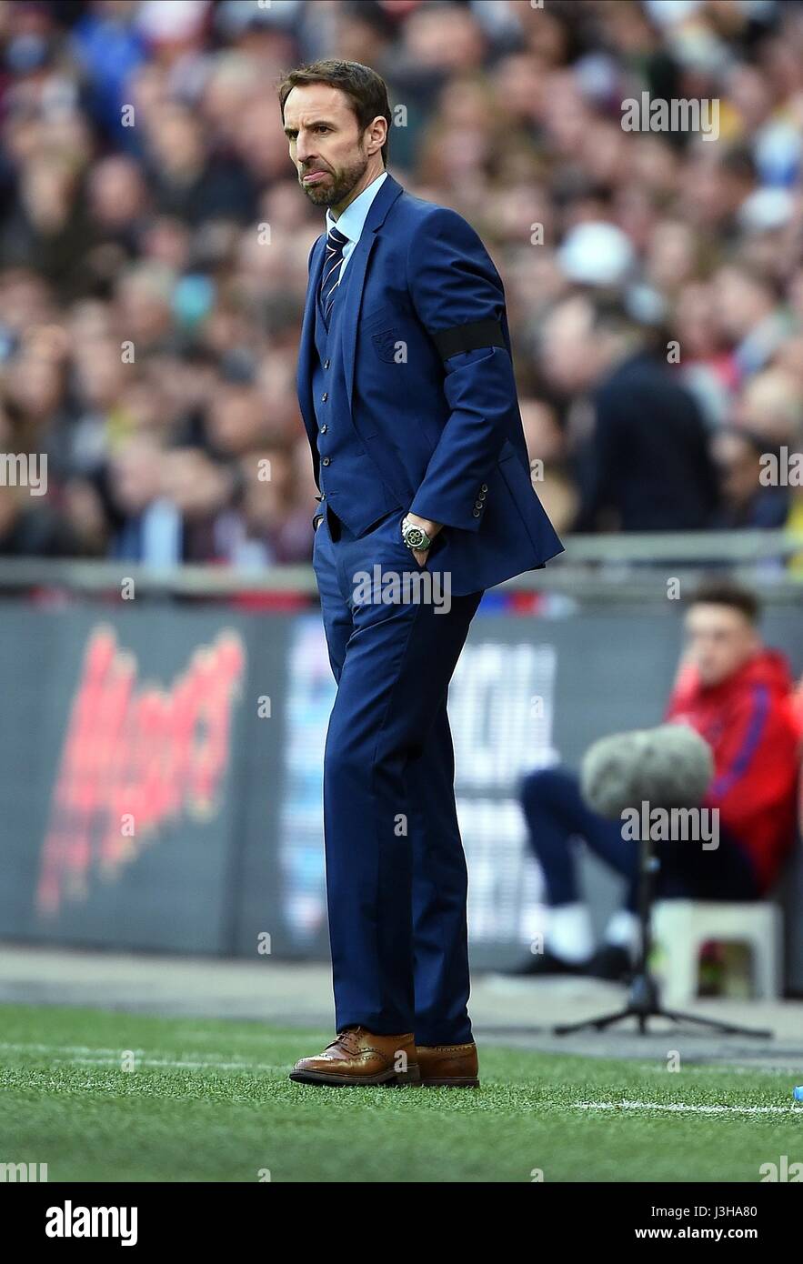 ENGLAND MANAGER GARETH SOUTHGA ENGLAND V LITHUANIA WEMBLEY STADIUM ...