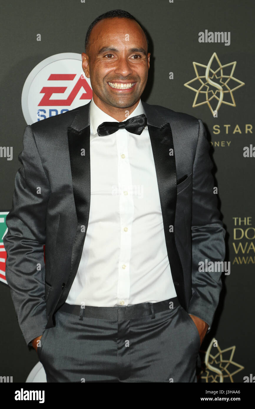 May 1, 2017. Sydney, Australia. Archie Thompson arrives on the red ...