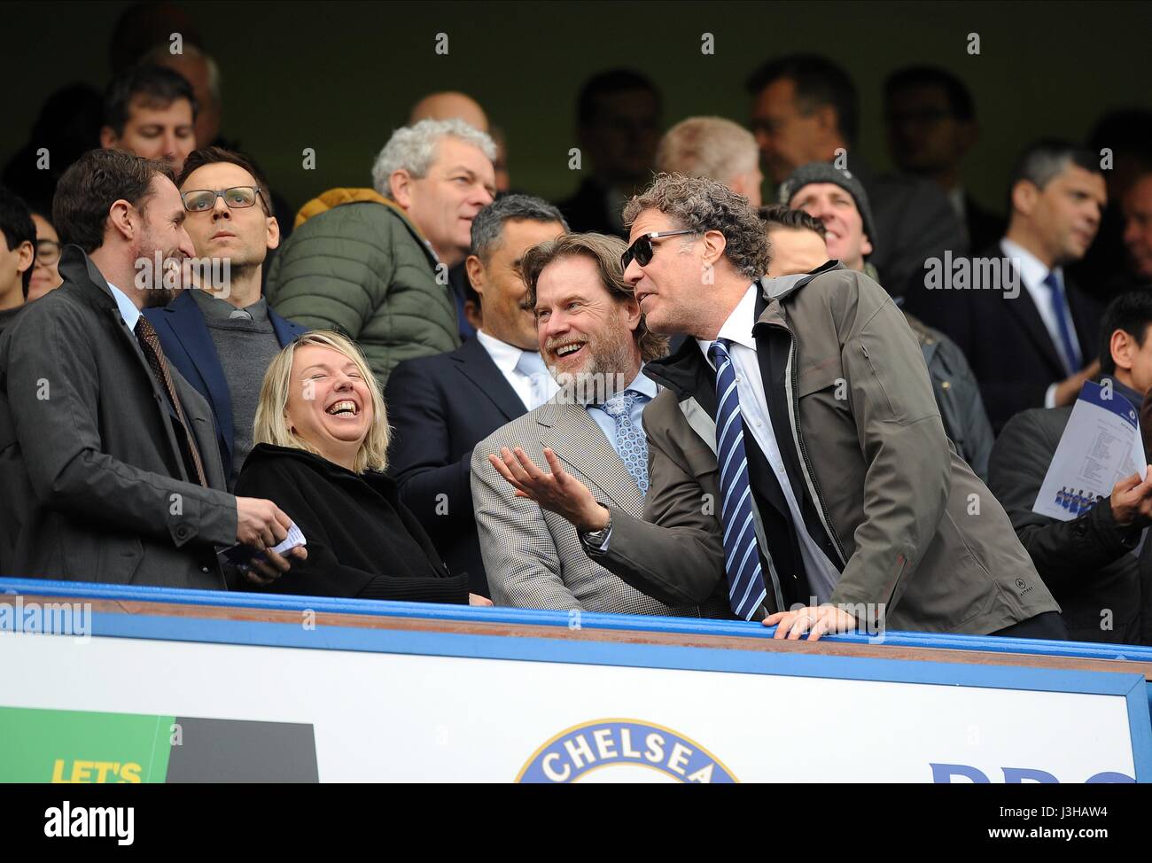 WILL FERRELL ACTOR SHAKES HAND CHELSEA V ARSENAL STAMFORD BRIDGE ...