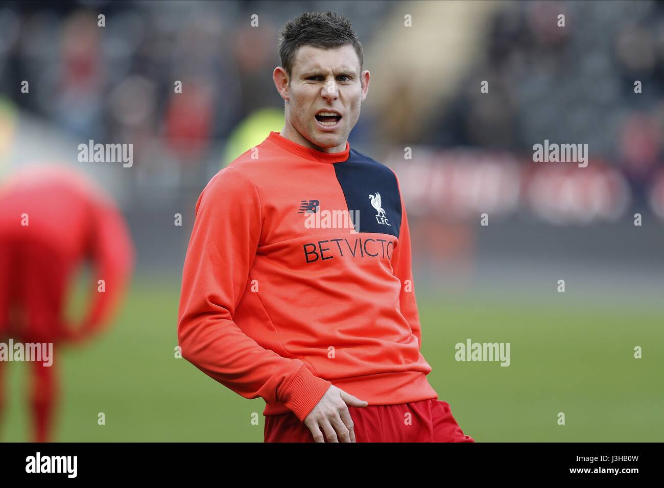 James milner liverpool fc liverpool hi-res stock photography and images ...