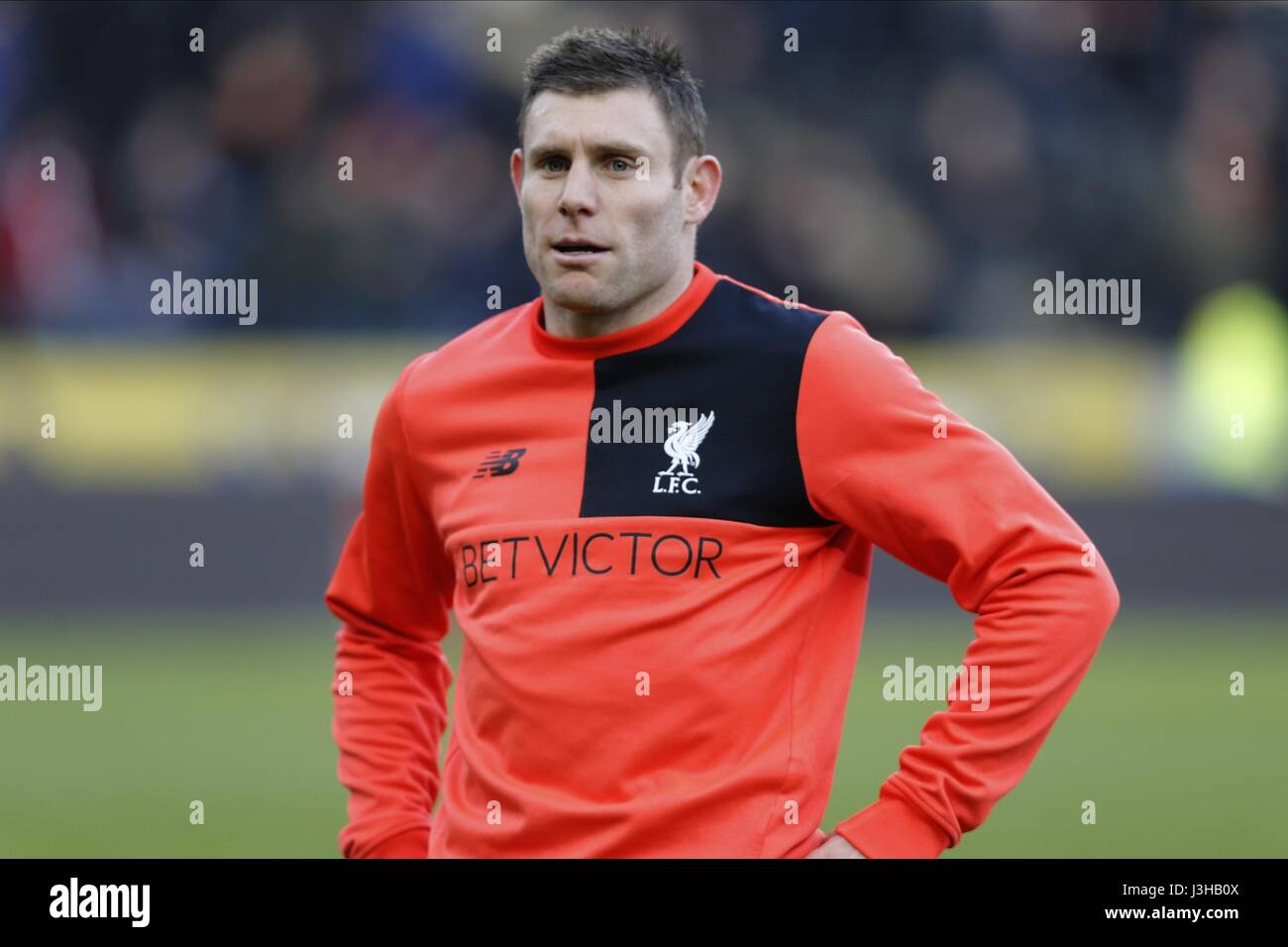 JAMES MILNER LIVERPOOL FC LIVERPOOL FC HULL ENGLAND 04 February 2017 ...