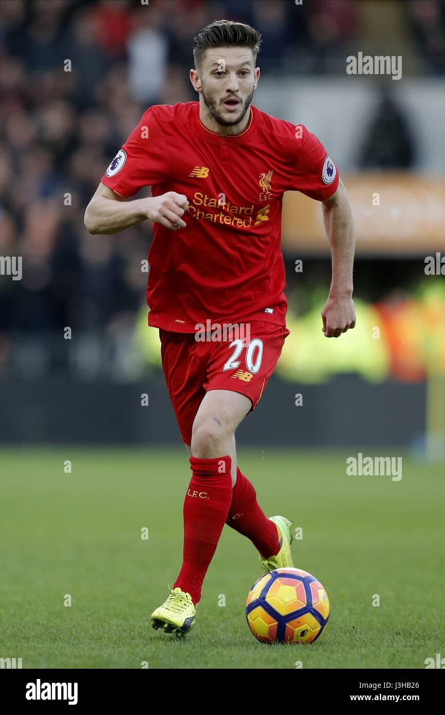 ADAM LALLANA LIVERPOOL FC 2017 Stock Photo - Alamy