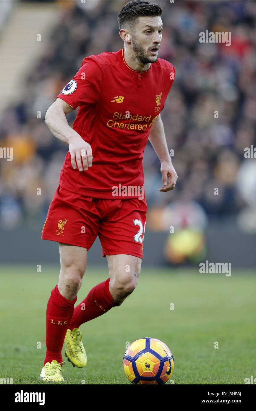 ADAM LALLANA LIVERPOOL FC 2017 Stock Photo - Alamy