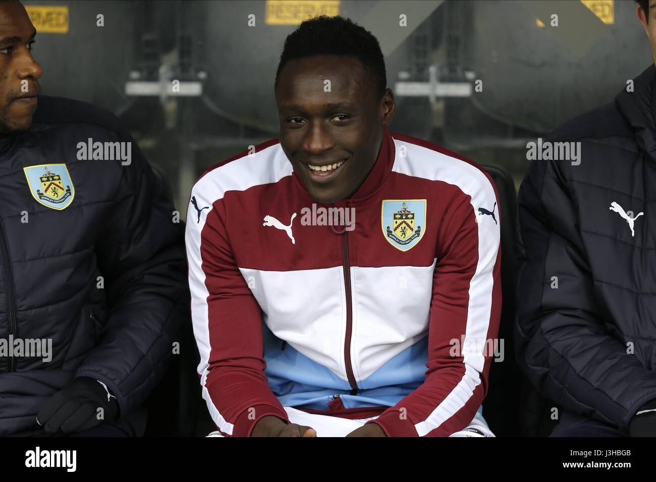 DAN AGYEI BURNLEY FC BURNLEY FC KCOM STADIUM HULL ENGLAND 25 February ...