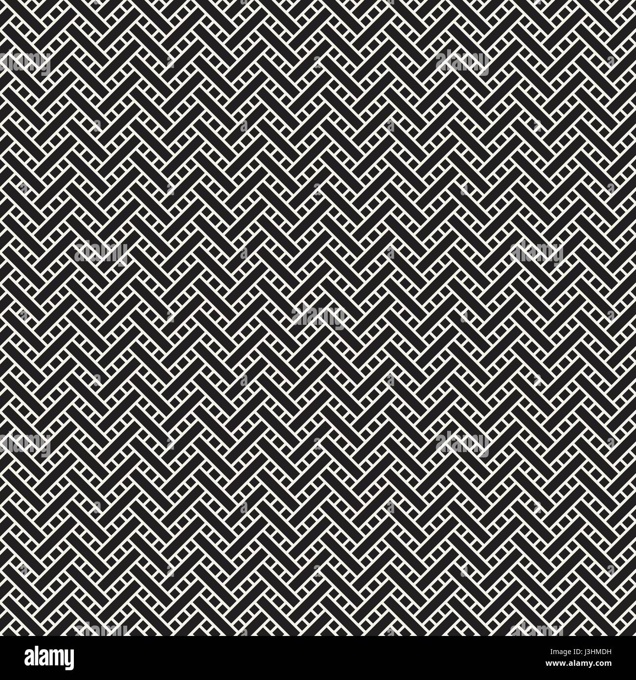 Seamless woven stripes lattice pattern. Modern stylish texture ...