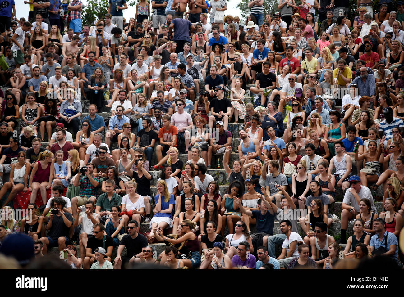 Berlin germany crowd hi-res stock photography and images - Alamy