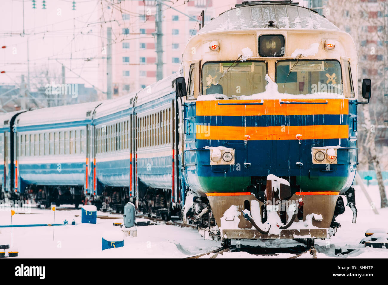 Old diesel locomotive hi-res stock photography and images - Alamy