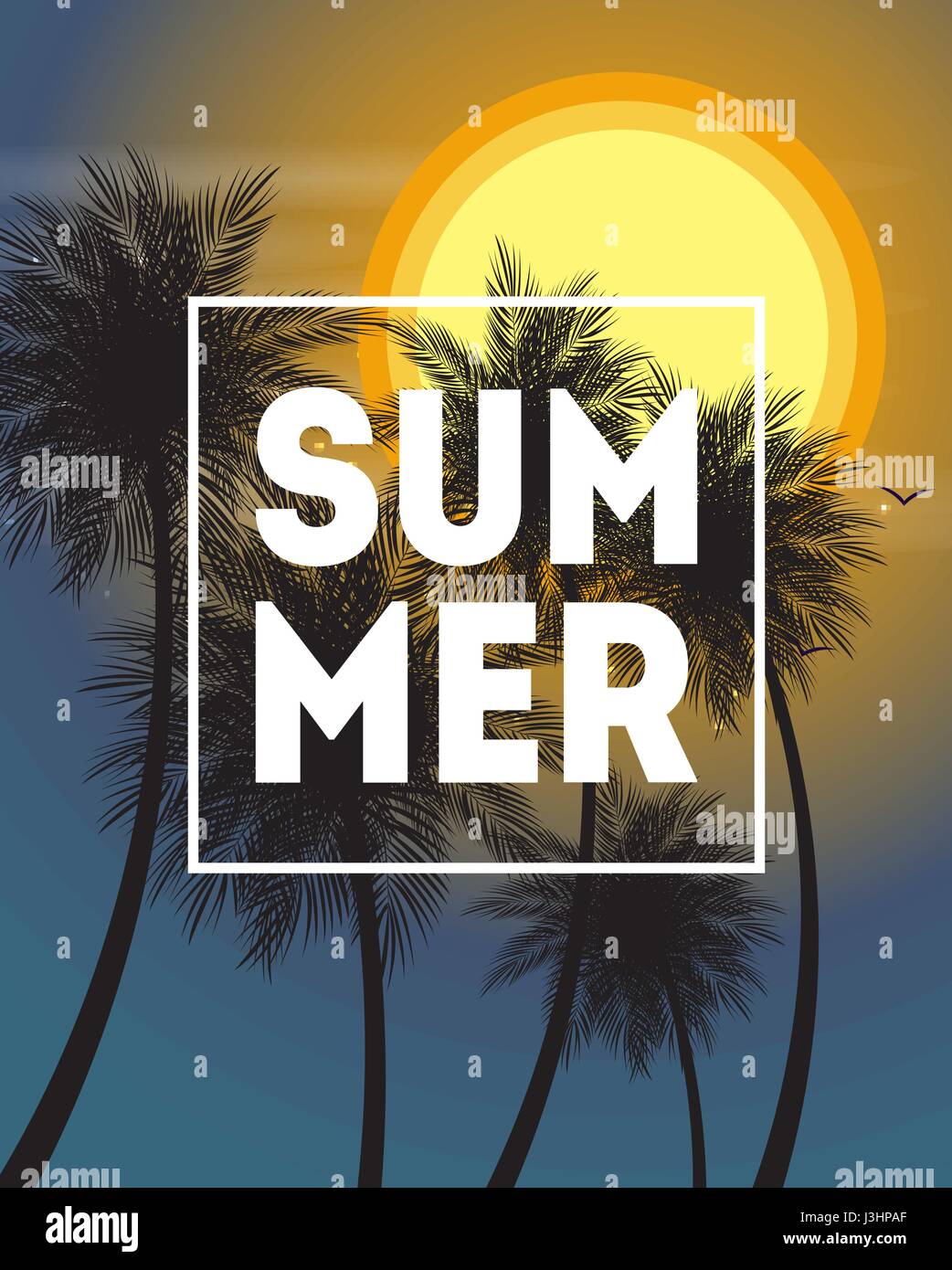 Summer Natural Placard, Poster, Flyer or Invitation Background w Stock ...