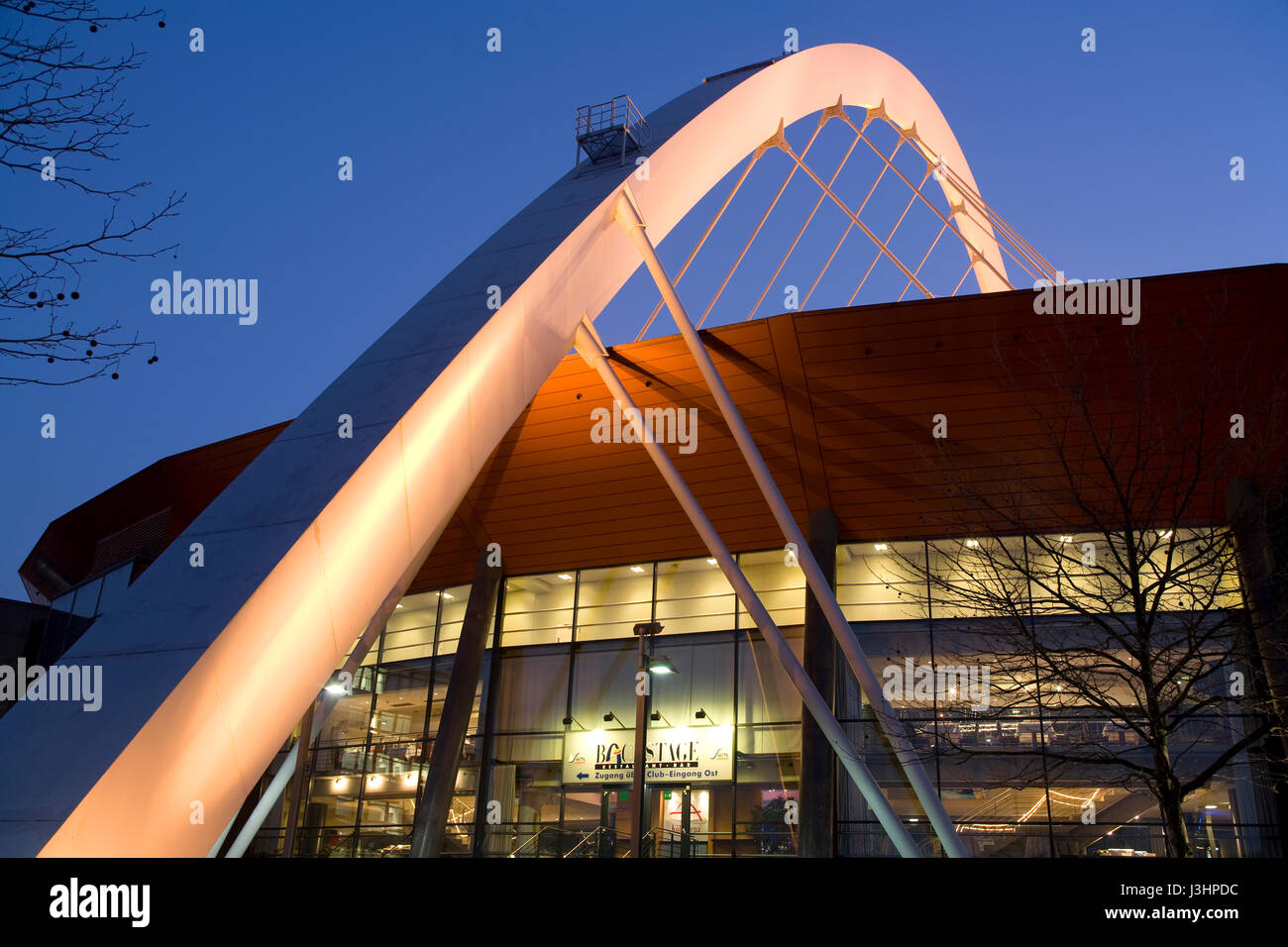 Germany, Cologne, the Lanxess Arena in the town district Deutz Stock ...