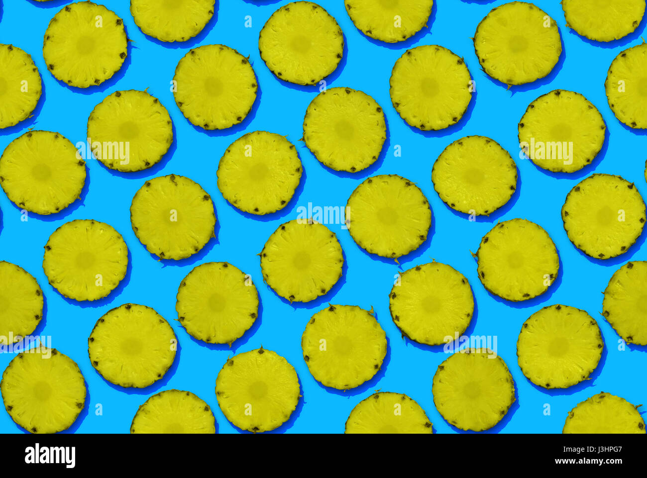 Pattern bright pineapples on hi-res stock photography and images - Alamy