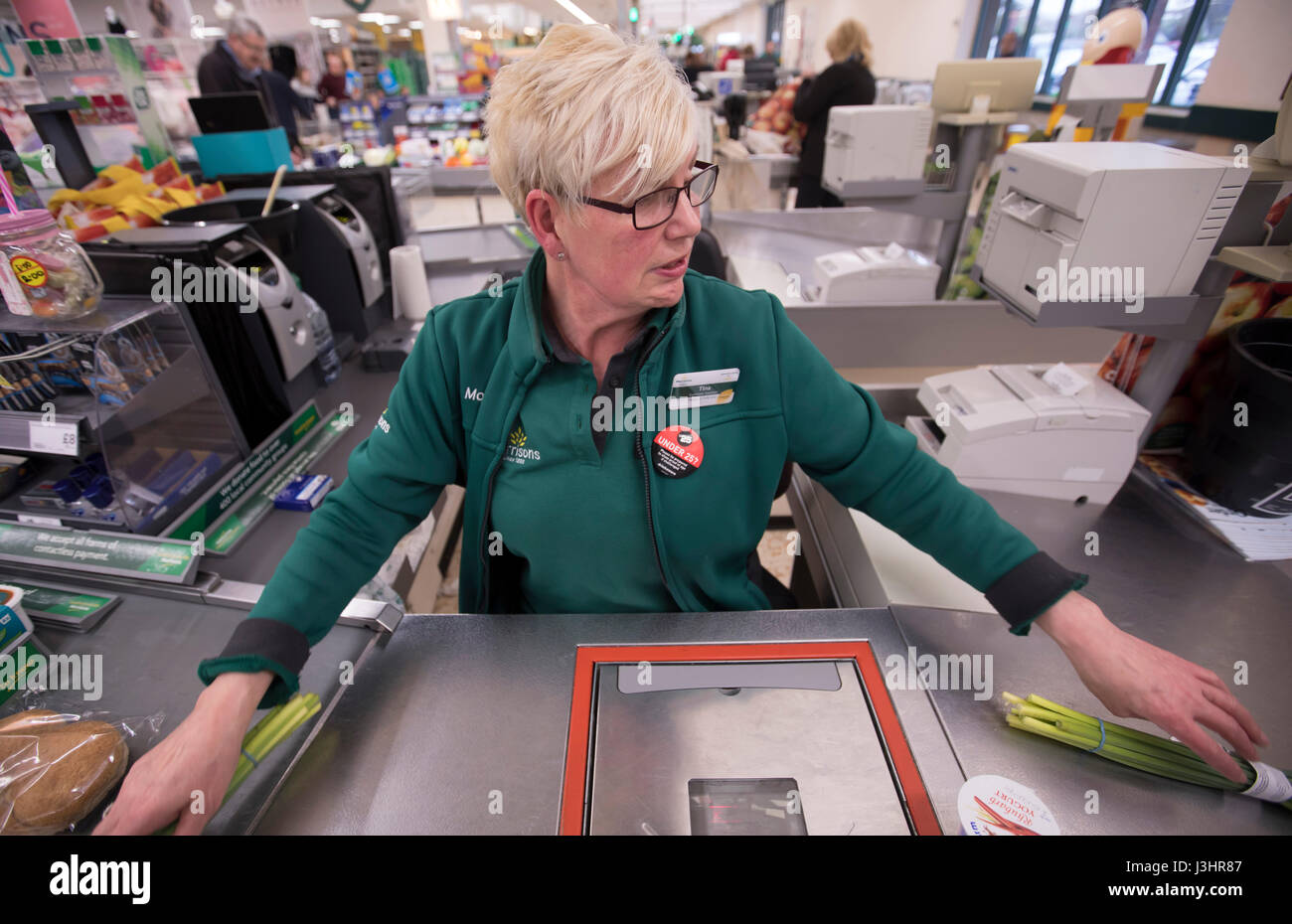 Morrisons stock photography, Rochdale. PRESS ASSOCIATION Photo. Issue ...