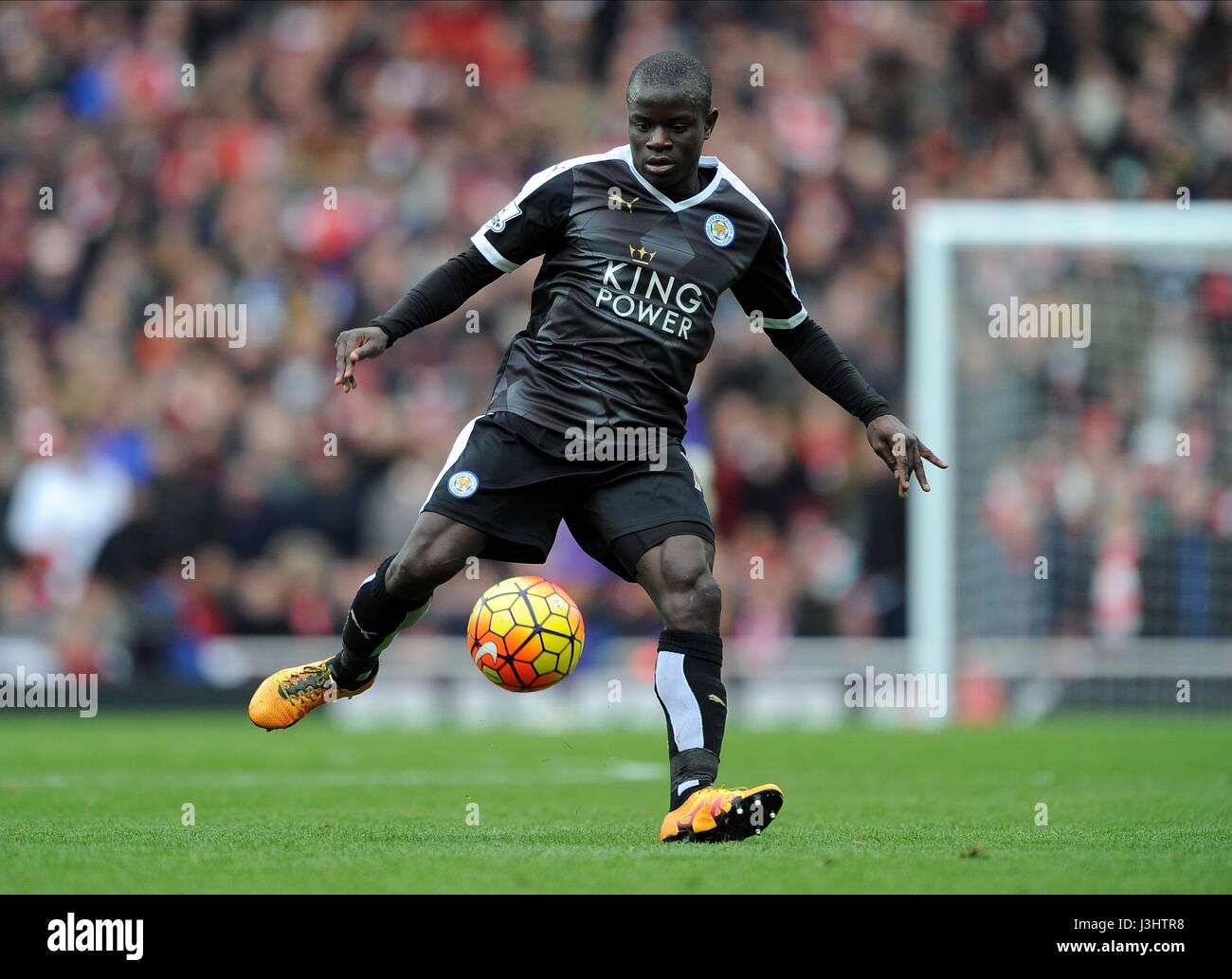 NGOLO KANTE OF LEICESTER CITY ARSENAL V LEICESTER CITY EMIRATES STADIUM ...