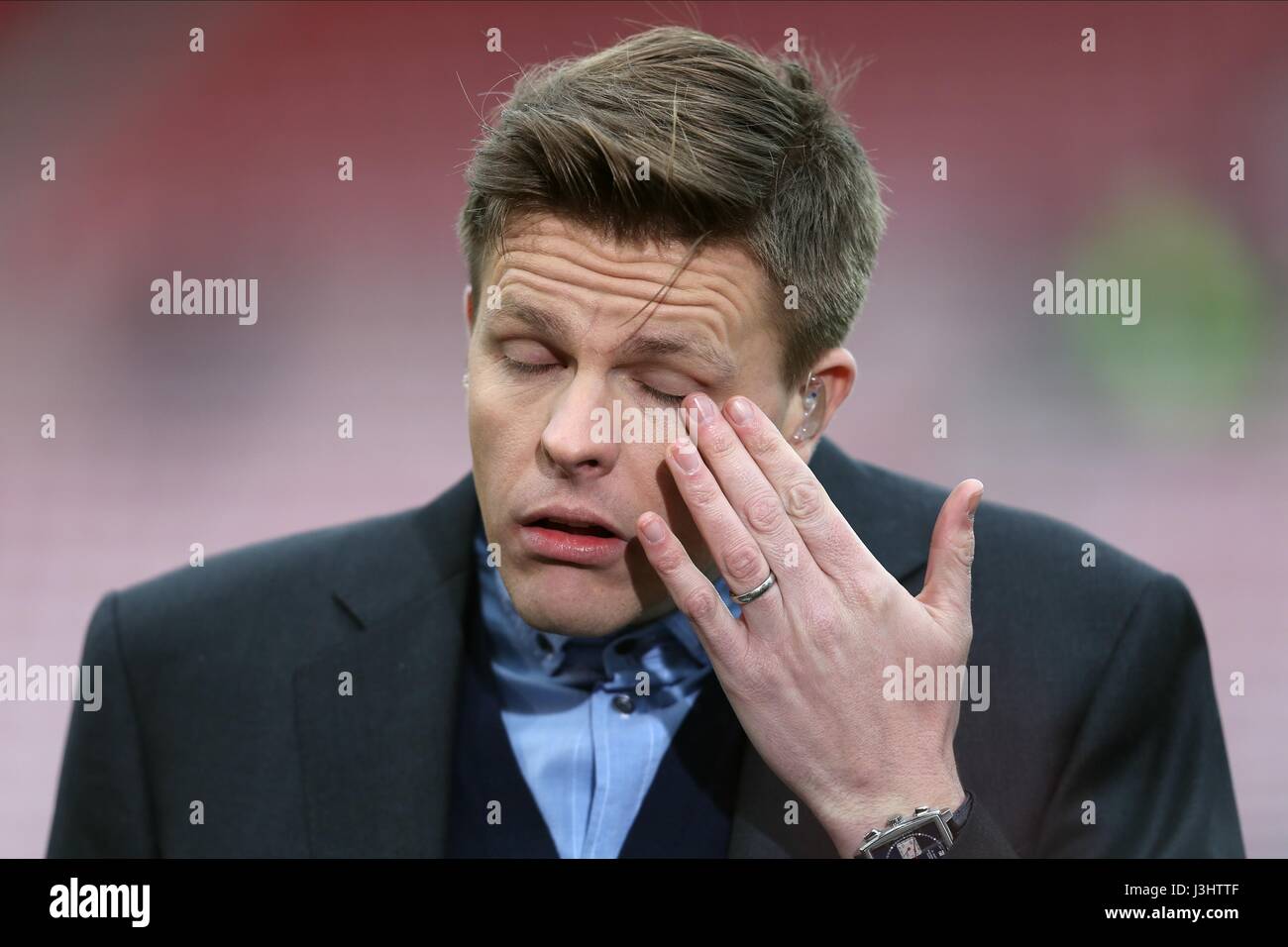 JAKE HUMPHREY BT SPORT PRESENTER BT SPORT PRESENTER SUNDERLAND STADIUM ...