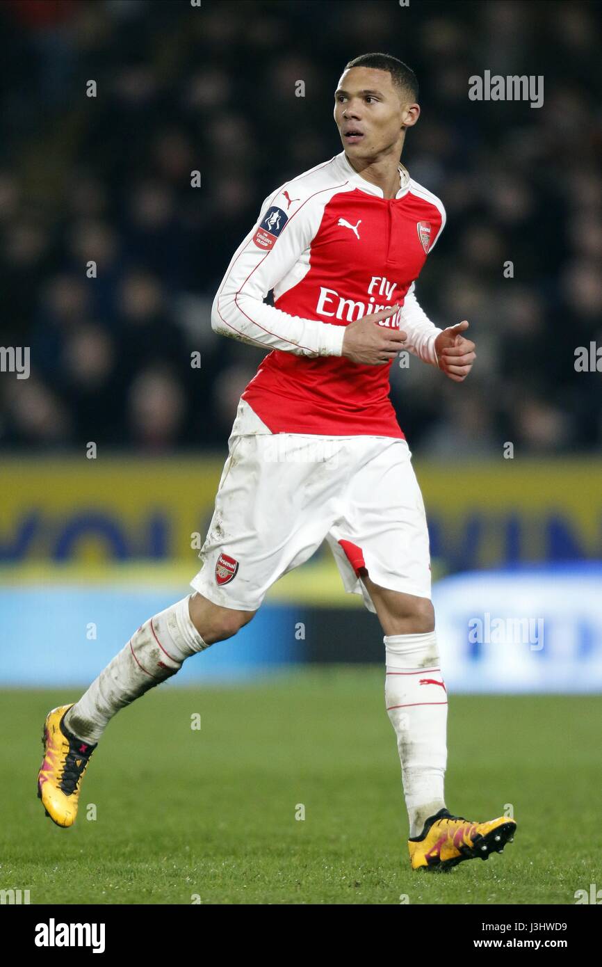 KIERAN GIBBS ARSENAL FC ARSENAL FC KC STADIUM HULL ENGLAND 08 March ...