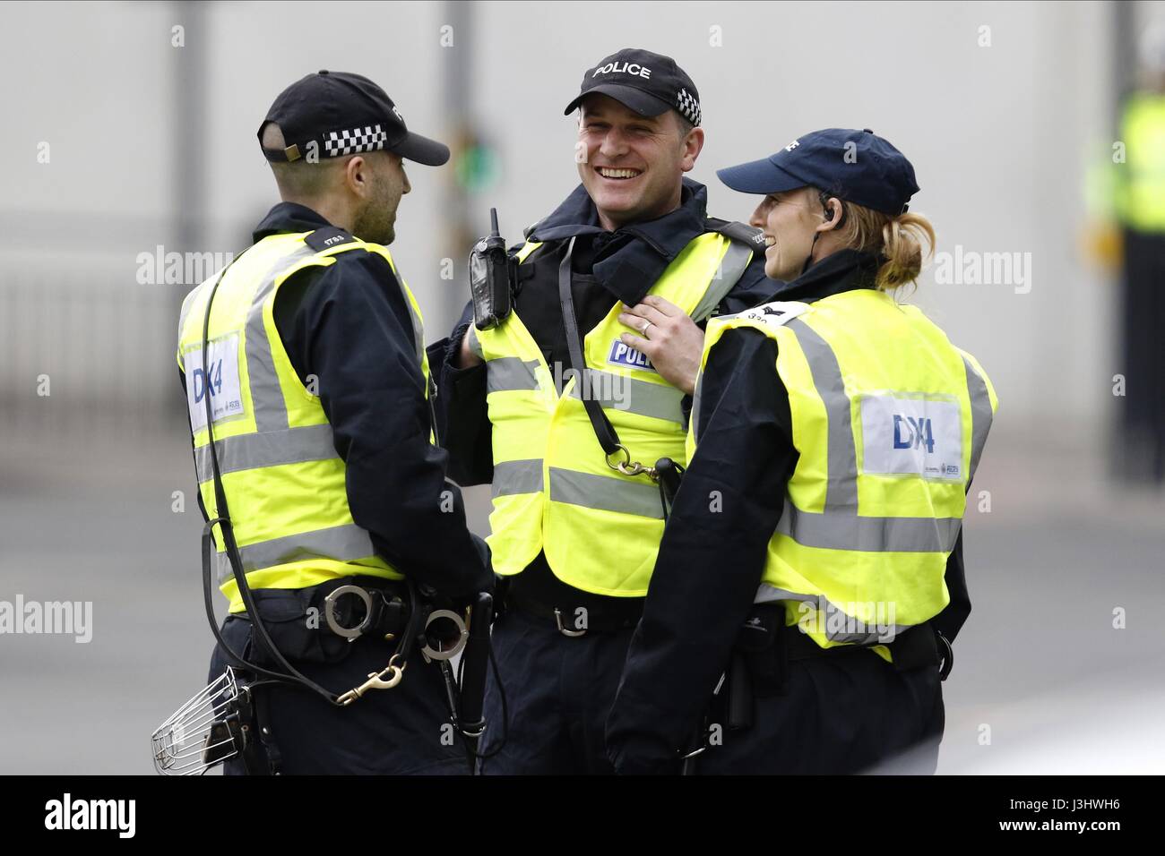 Security Officers Laughing