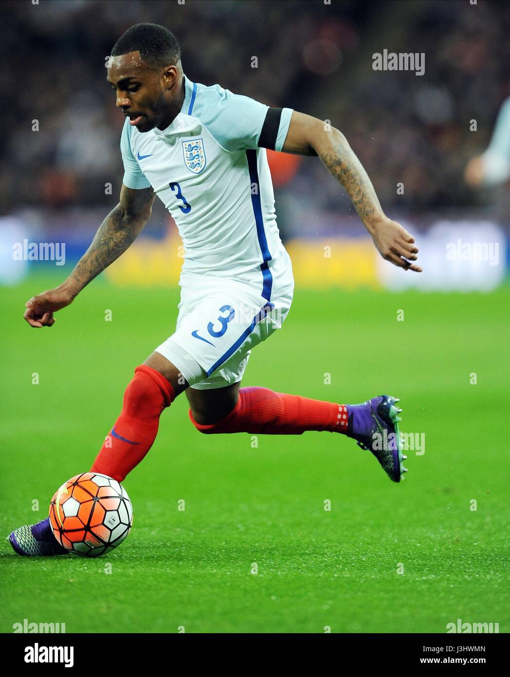 DANNY ROSE OF ENGLAND ENGLAND V HOLLAND WEMBLEY STADIUM LONDON ENGLAND ...