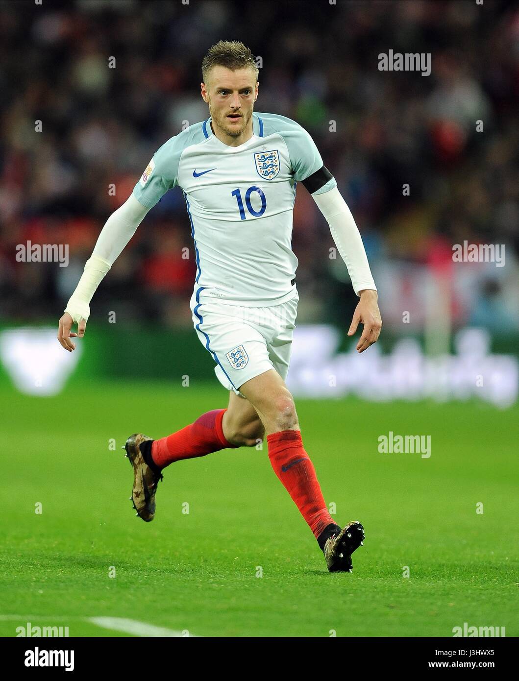 JAMIE VARDY OF ENGLAND ENGLAND V HOLLAND WEMBLEY STADIUM LONDON ENGLAND ...