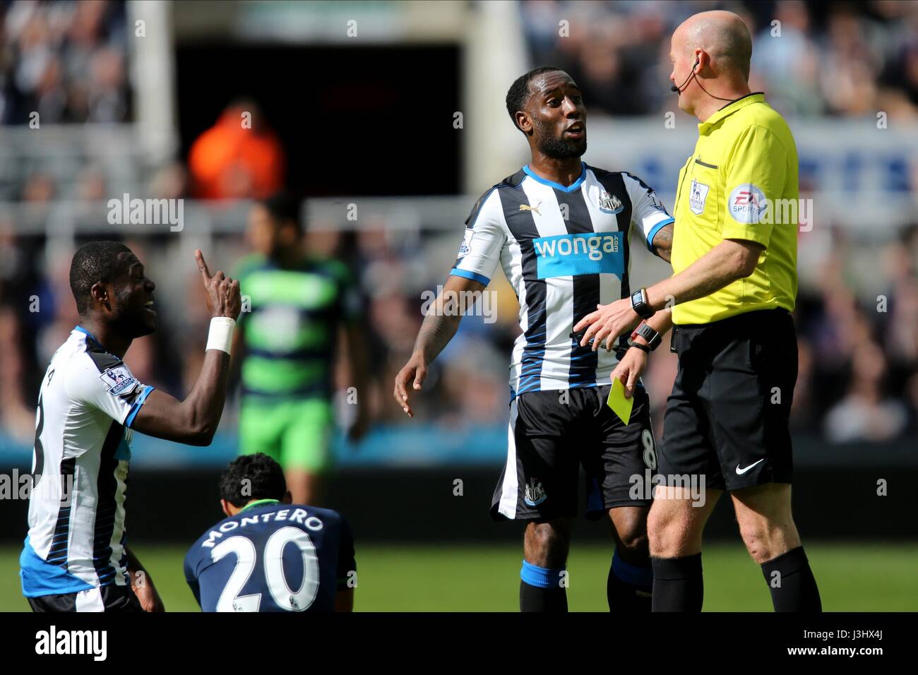 CHANCEL MBEMBA VURNON ANITA & NEWCASTLE UNITED V SWANSEA CIT ST JAMES ...