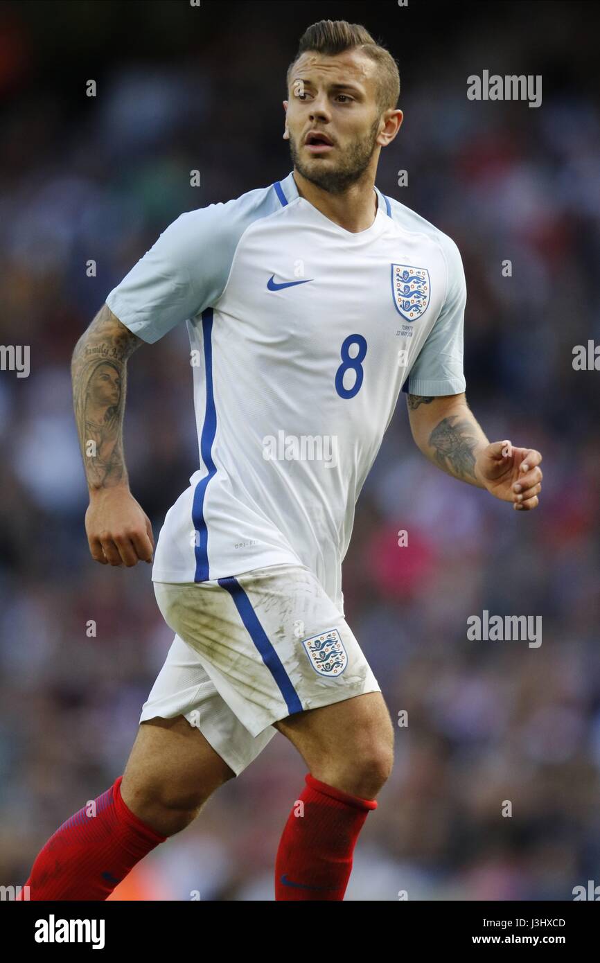 JACK WILSHERE ENGLAND ARSENAL FC ENGLAND & ARSENAL FC ETIHAD STADIUM ...