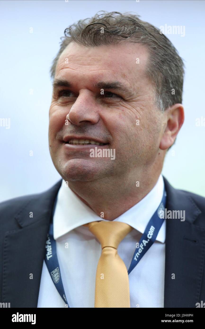 ANGE POSTECOGLOU AUSTRALIA MANAGER AUSTRALIA MANAGER STADIUM OF LIGHT ...