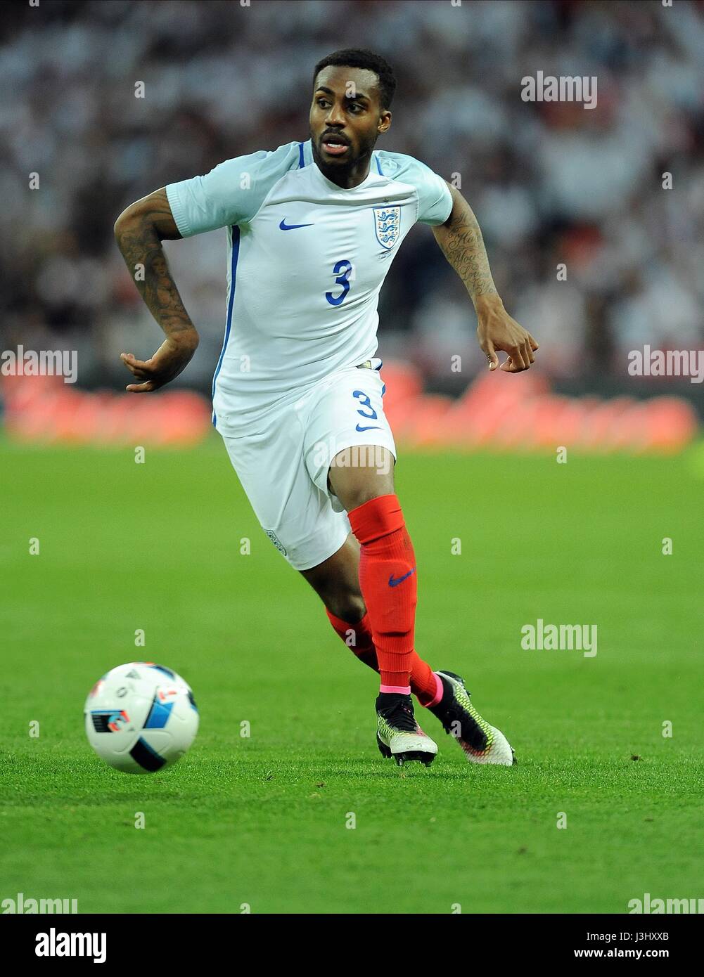 DANNY ROSE OF ENGLAND ENGLAND V PORTUGAL WEMBLEY STADIUM LONDON ENGLAND ...
