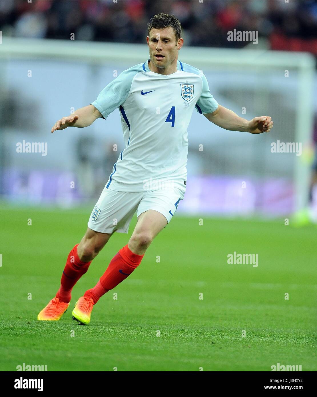 JAMES MILNER OF ENGLAND ENGLAND V PORTUGAL WEMBLEY STADIUM LONDON ...