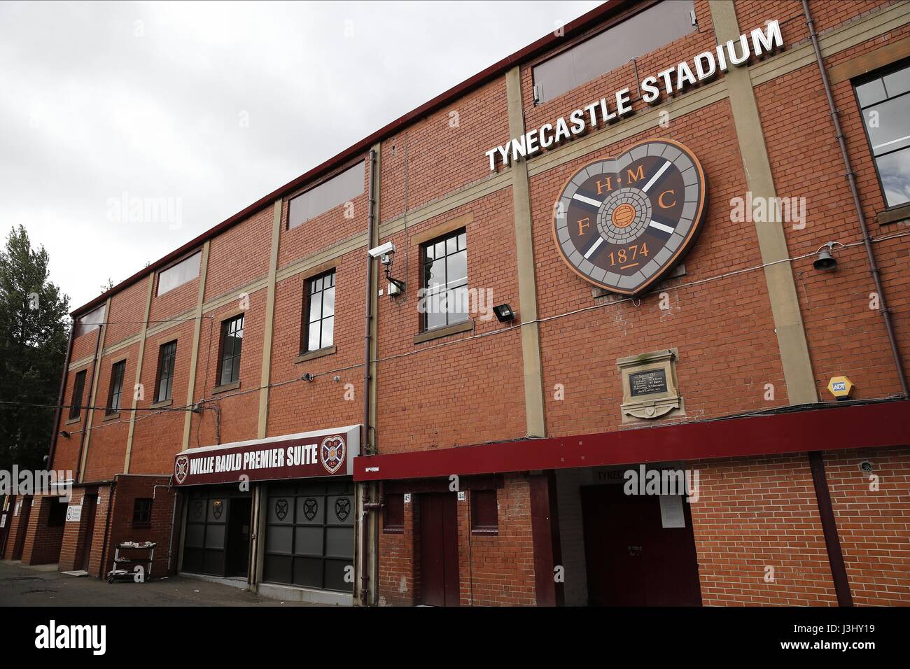TYNECASTLE STADIUM HEARTS OF MIDLOTHIAN FC TYNECASTLE STADIUM EDINBURGH ...