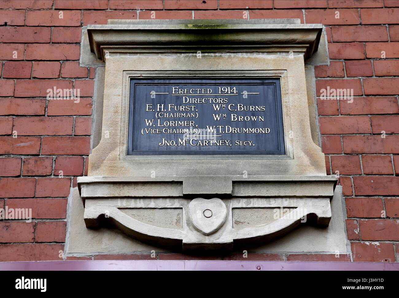 TYNECASTLE STADIUM MAIN STAND HEARTS OF MIDLOTHIAN FC TYNECASTLE ...