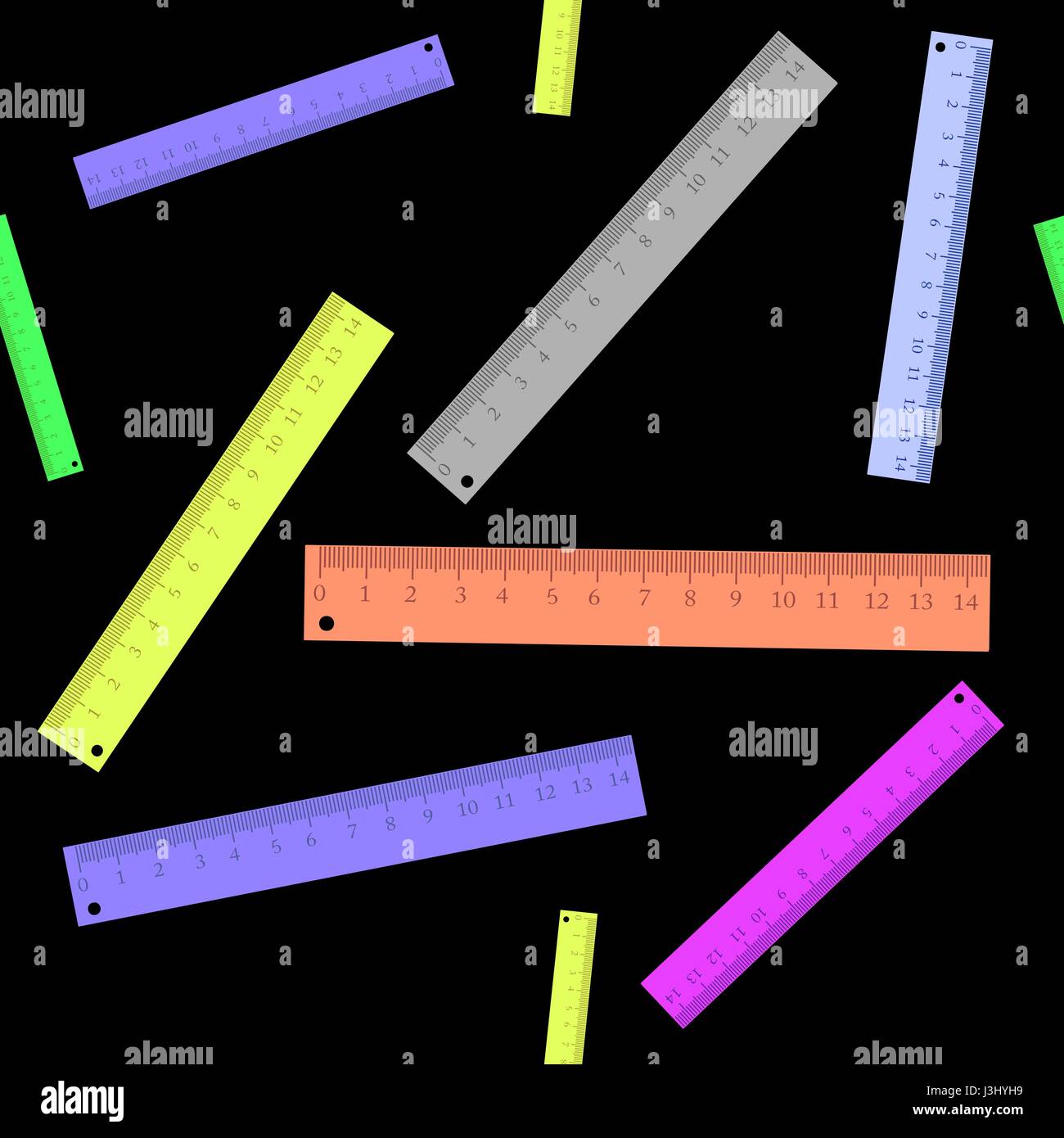 Rulers background Stock Vector Images - Alamy