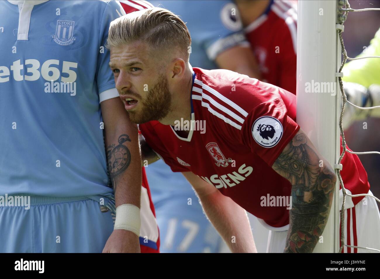 ADAM CLAYTON MIDDELSBROUGH FC MIDDELSBROUGH FC RIVERSIDE STADIUM ...