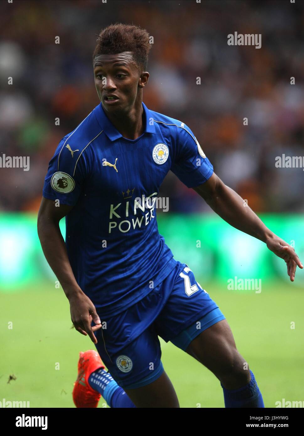 DEMARAI GRAY LEICESTER CITY FC LEICESTER CITY FC KC STADIUM HULL ...