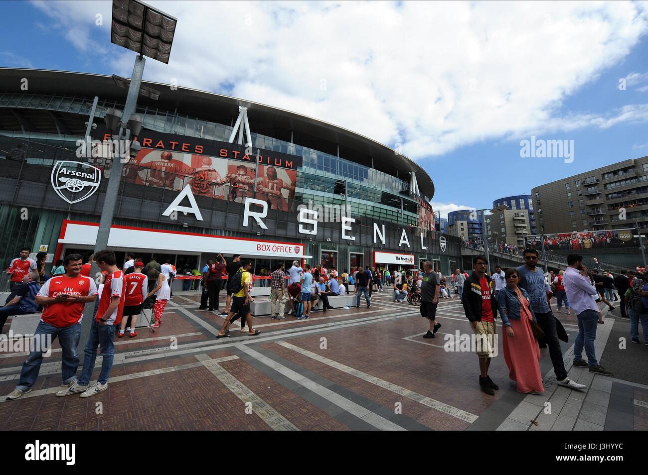 Arsenal stadium general view hi-res stock photography and images - Alamy