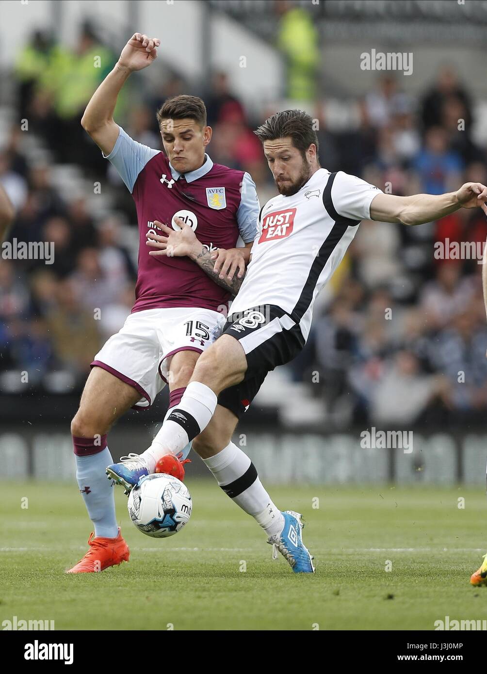 ASHLEY WESTWOOD & JACOB BUTTER SKY BET CHAMPIONSHIP DERBY CO IPRO ...
