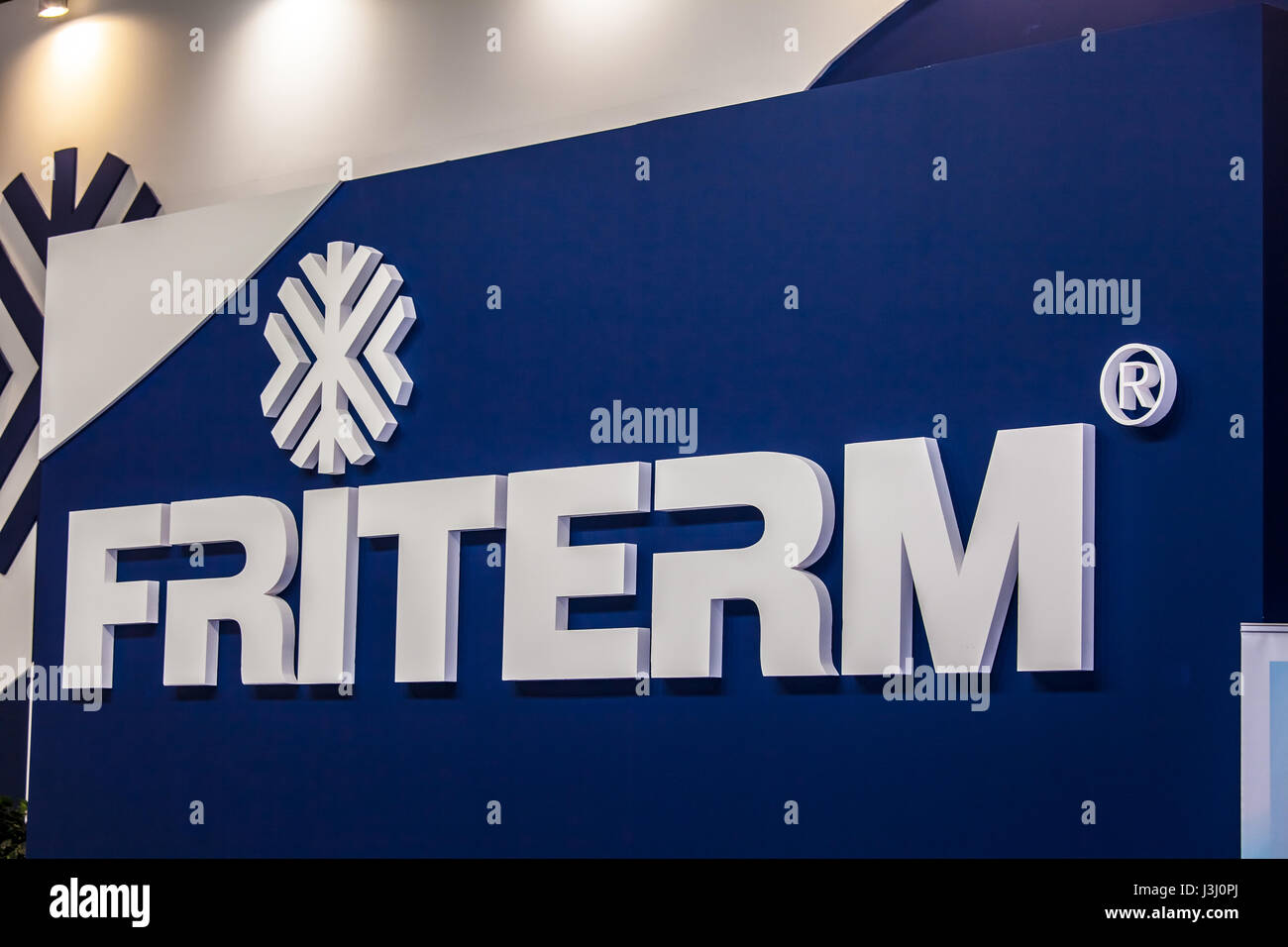 Friterm company logo on the wall Stock Photo - Alamy