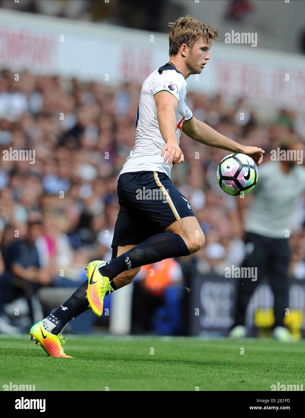 ERIC DIER OF TOTTENHAM HOTSPUR TOTTENHAM HOTSPUR V LIVERPOOL WHITE HART ...